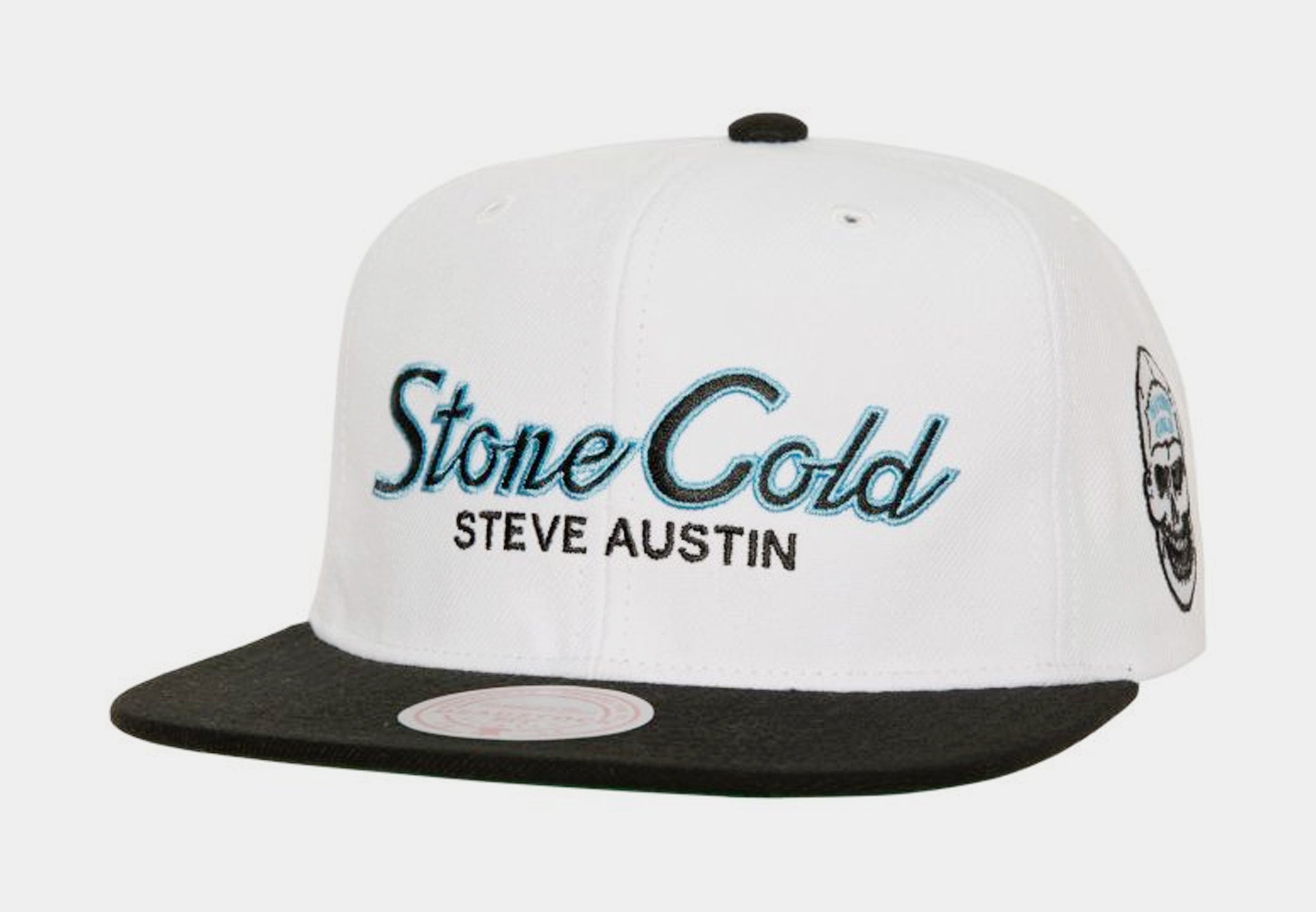 Mitchell & Ness WWE Stone Cold Steve Austin Snapback Mens Hat White ...