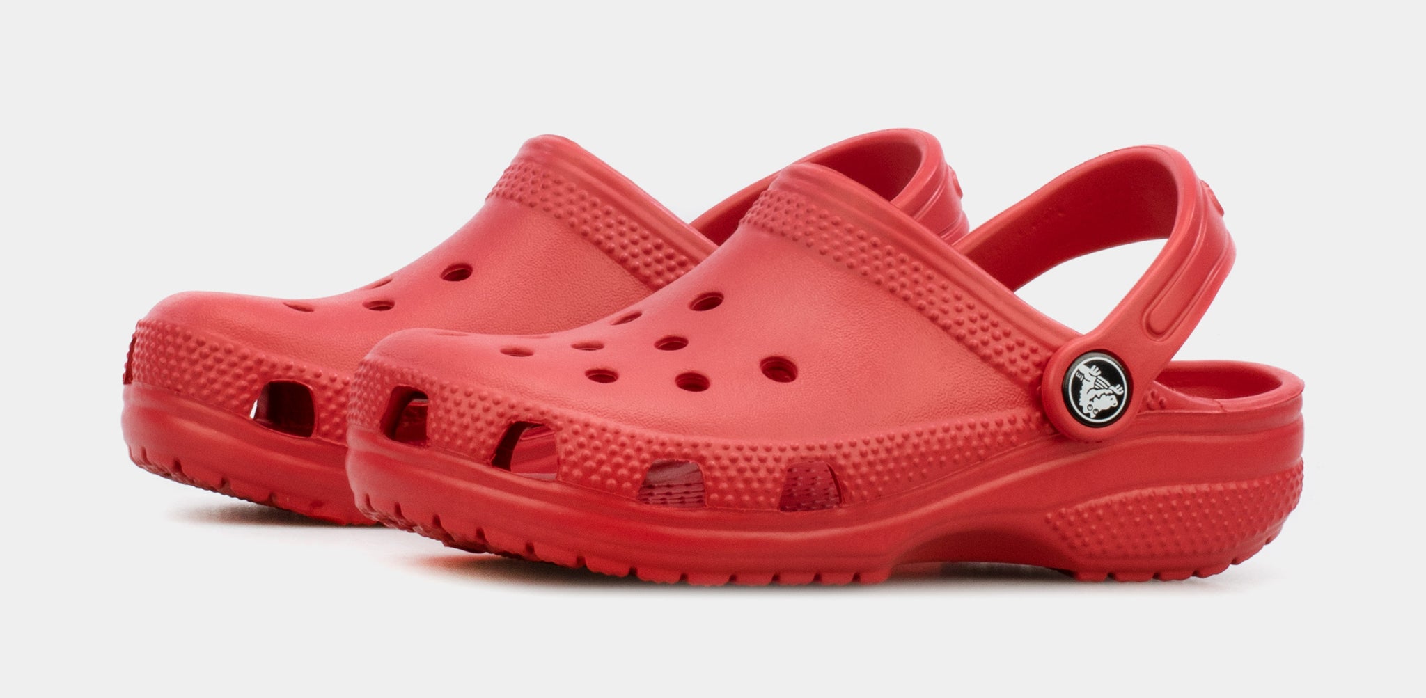 Crocs Classic Clog Preschool Grade School Sandals Red 206991-6EN – Shoe ...