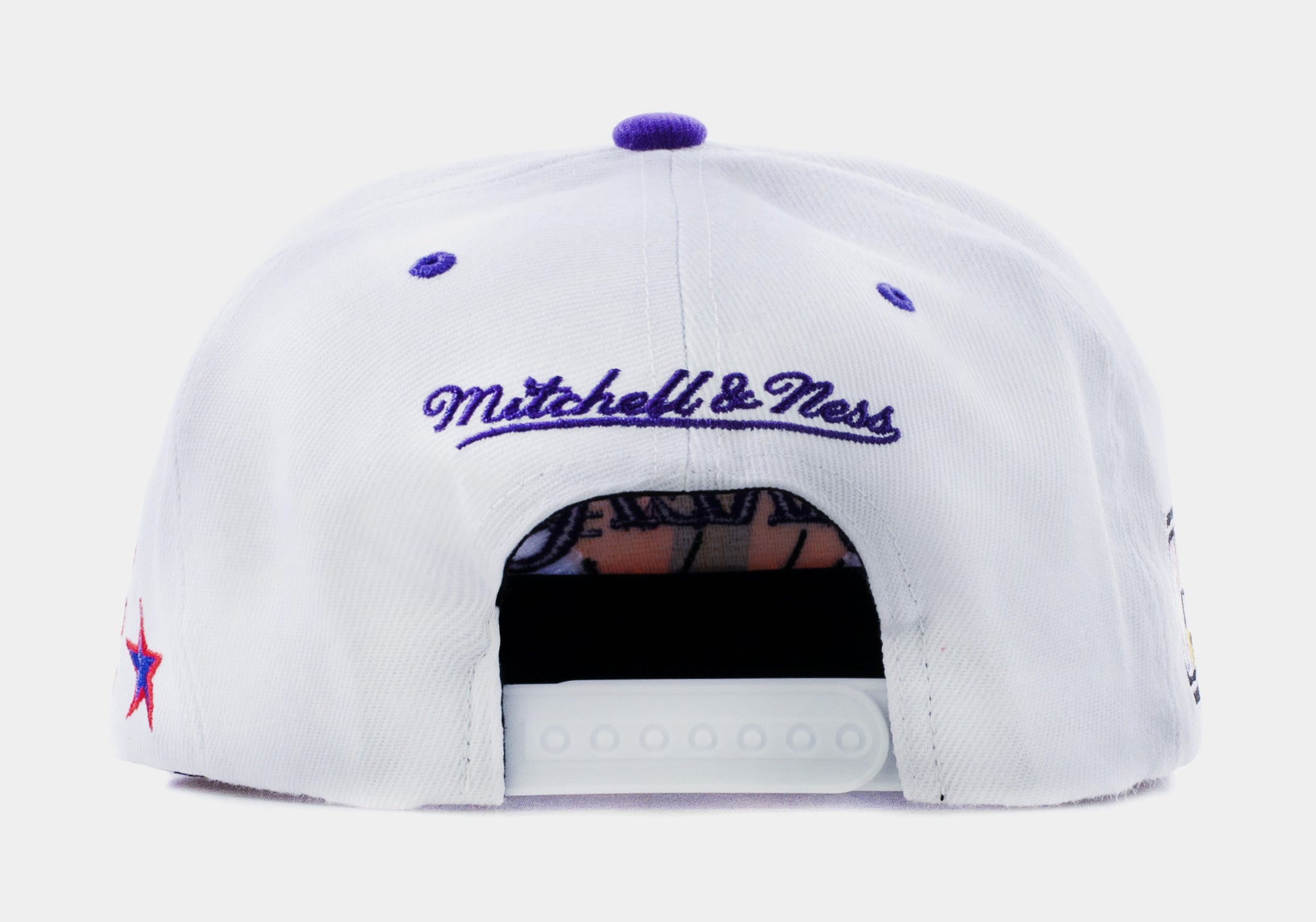 lakers snapback white