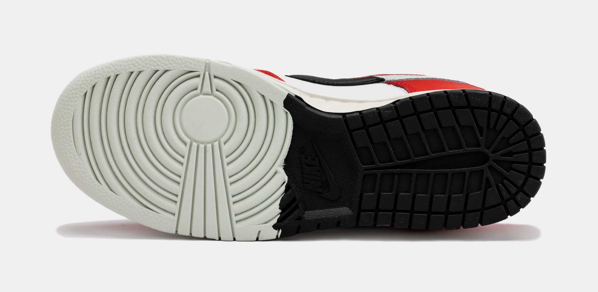 Nike Dunk Low Chicago Split Mens Lifestyle Shoes Red White DZ2536-600 ...