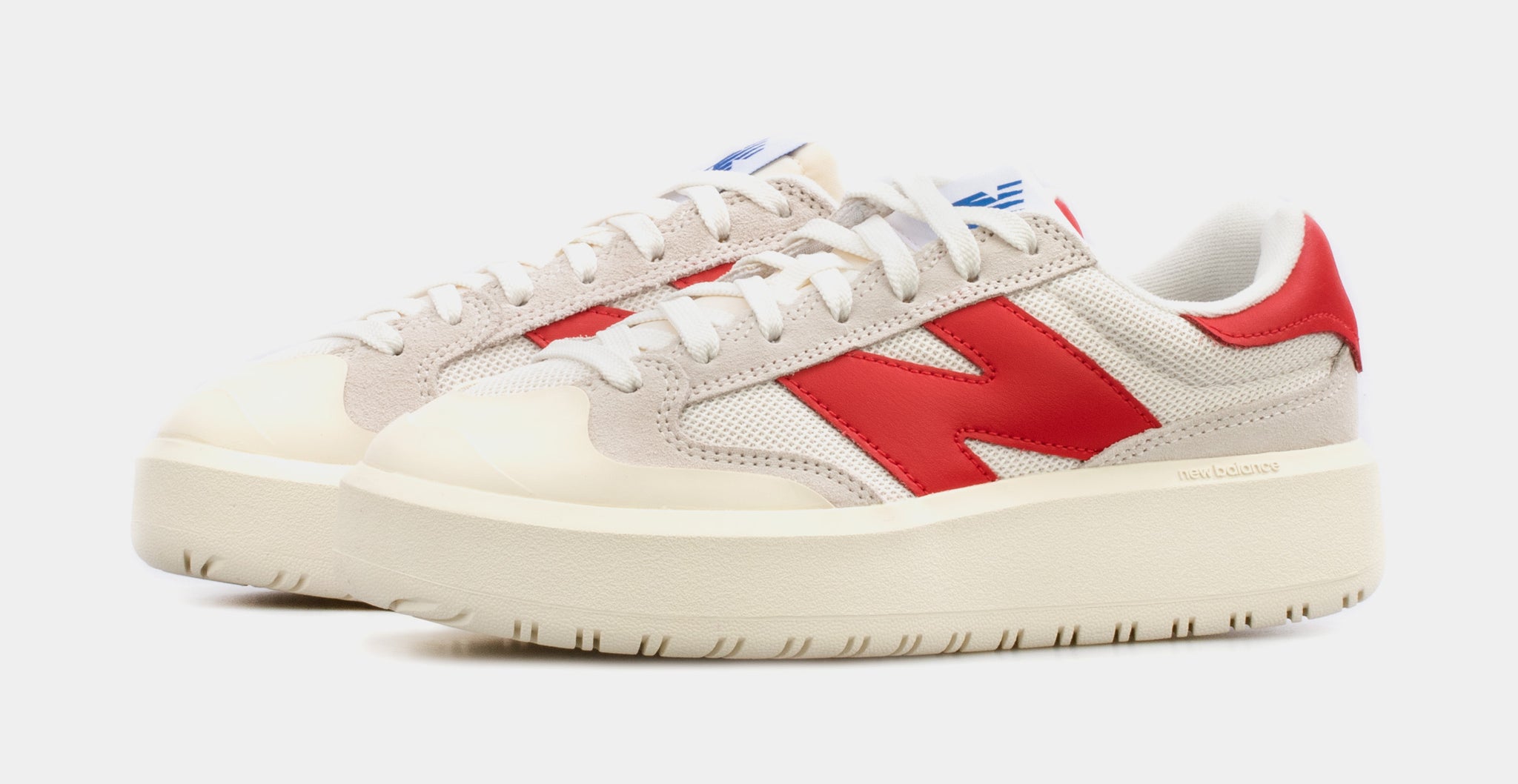 New Balance CT302 Mens Lifestyle Shoes White Red CT302RD – Shoe Palace
