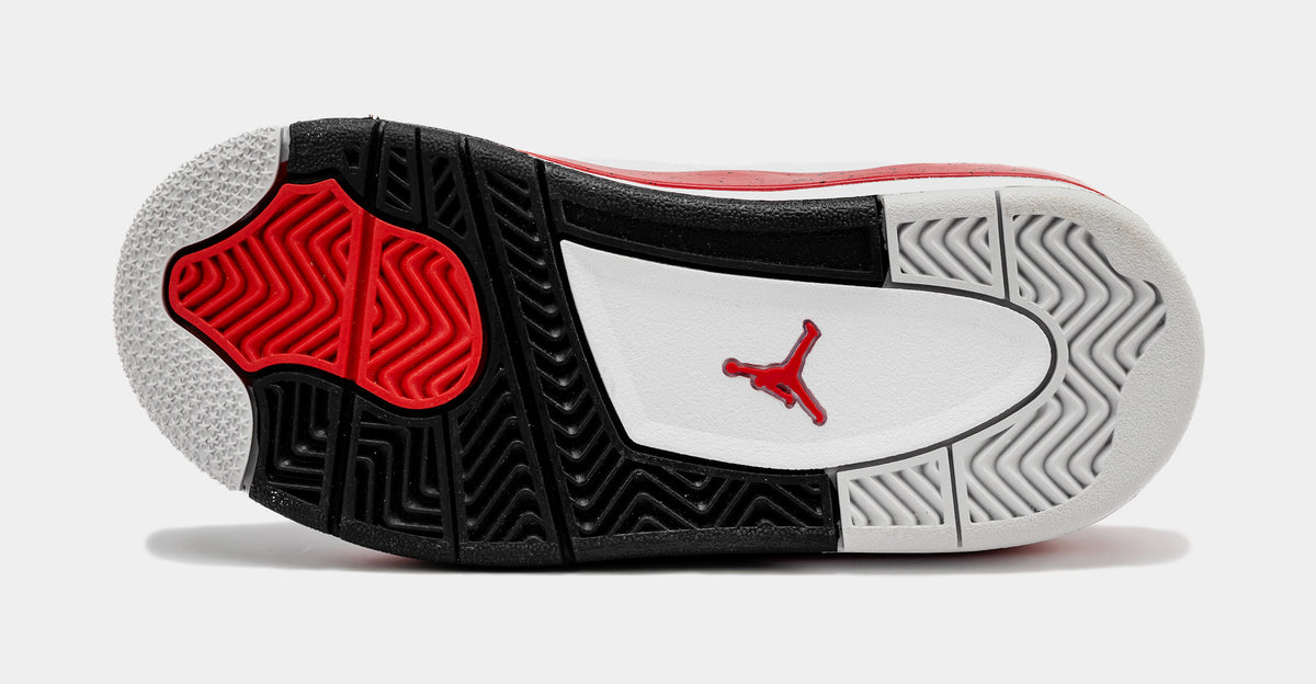 Jordan Air Jordan 4 Retro Red Cement Infant Toddler Lifestyle Shoes ...