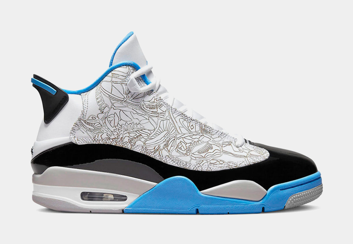 Jordan Dub Zero Legend Blue Mens Basketball Shoes Blue White 311046-114 ...